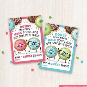 End of School Year Student Gift From Teacher Last Day of School ...