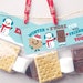 PRINTABLE Winter Favor Tags, Holiday Treat Tags, Christmas Smores Tags ...