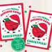 Printable Holiday Treat Tags Classroom Treat Bag Christmas Tags ...