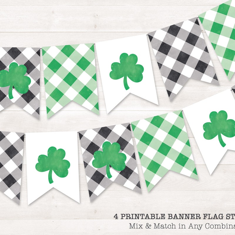 St Patricks Banner - Etsy