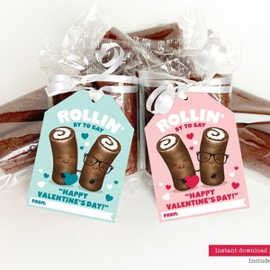 Printable Valentine Treat Tags Valentine Day Cards for Kids Gifts Swiss ...