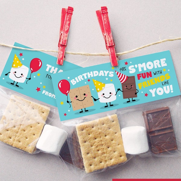 Smores Bag Topper - Etsy