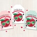 Kids Valentines Kids Valentine Cards Applesauce Valentine Tags ...