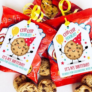 Printable Birthday Treat Tag Classroom Treat Bag Tag Chocolate - Etsy