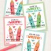 Printable Valentine Cards for Kids Pencil Valentines for School ...