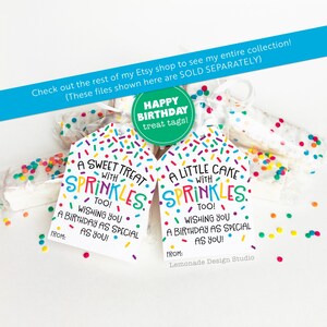 Printable Holiday Treat Tag Classroom Christmas Tree Snack Cake Cupcake ...