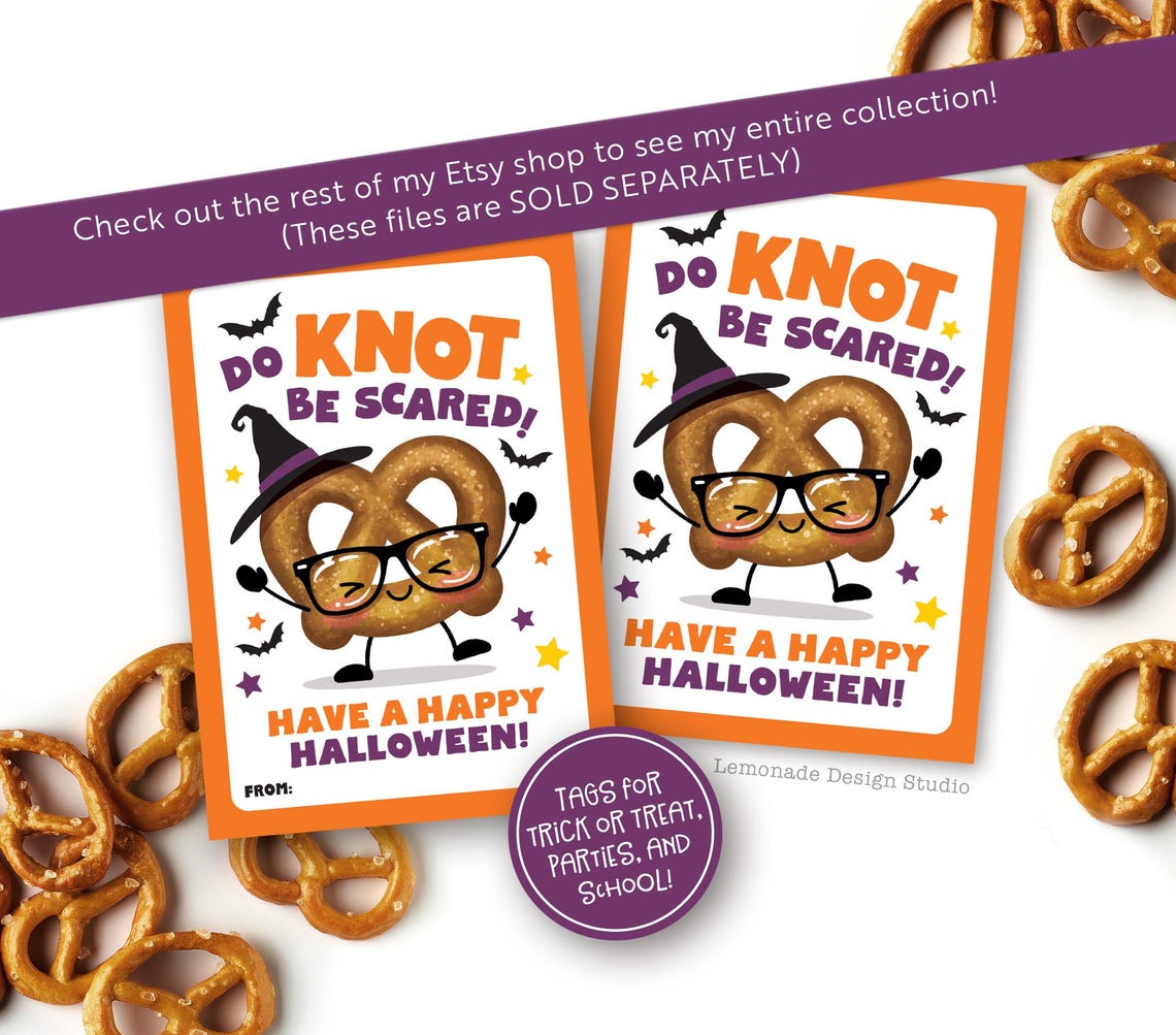 Printable Halloween Fruit Roll up Trick or Treat Tags Classroom School ...