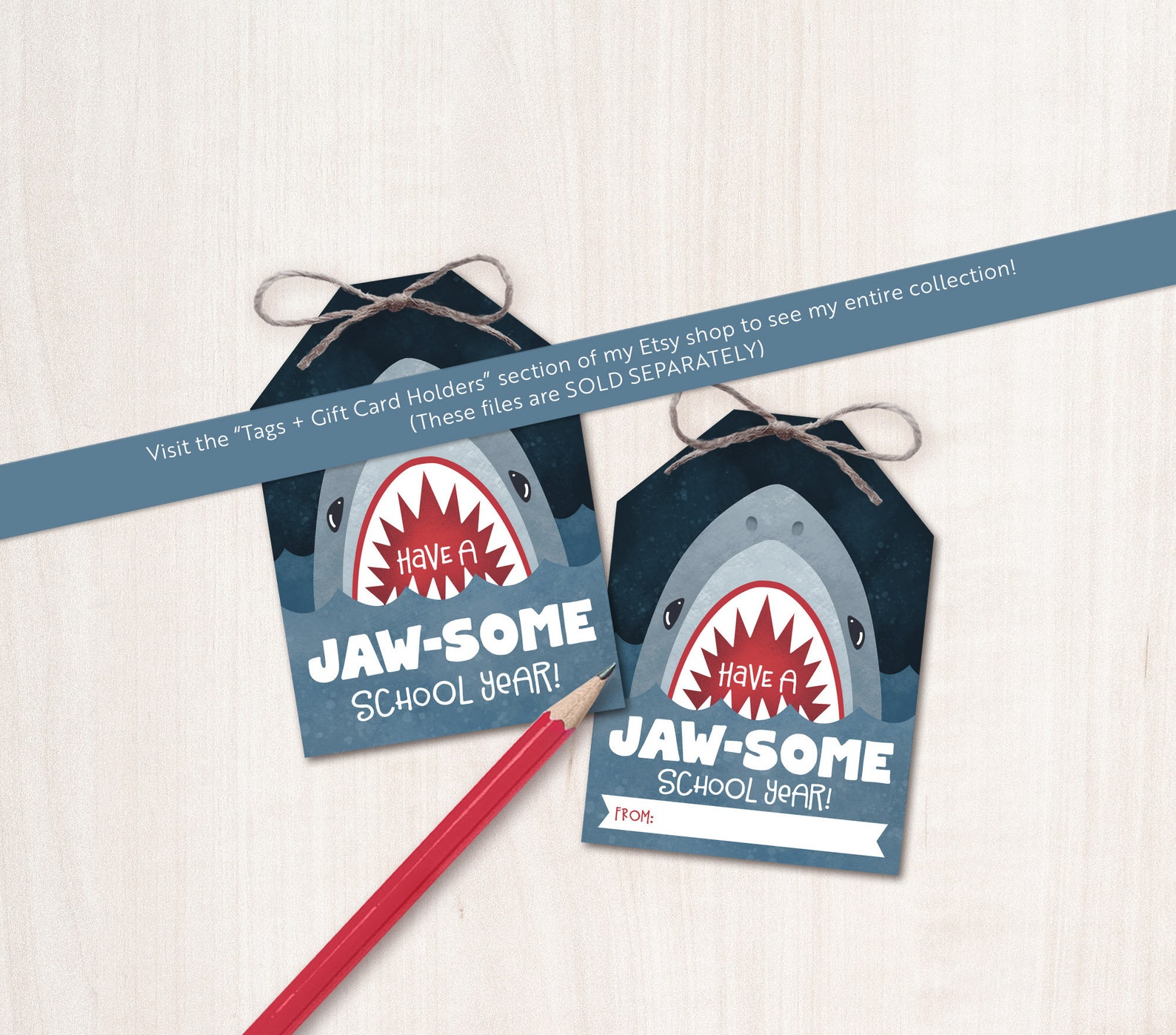 PRINTABLE Back to School Gift Tags for Students First Day of - Etsy