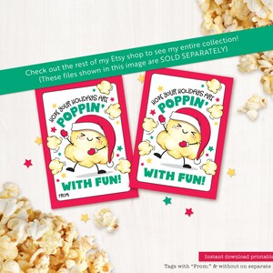 Printable Christmas Snack Tag Cheese Crackers Classroom Non-candy Treat ...