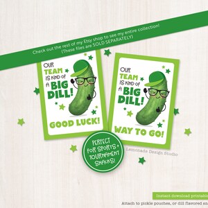 Printable Pickle Thank You Tags Teacher Appreciation Week Volunteer ...