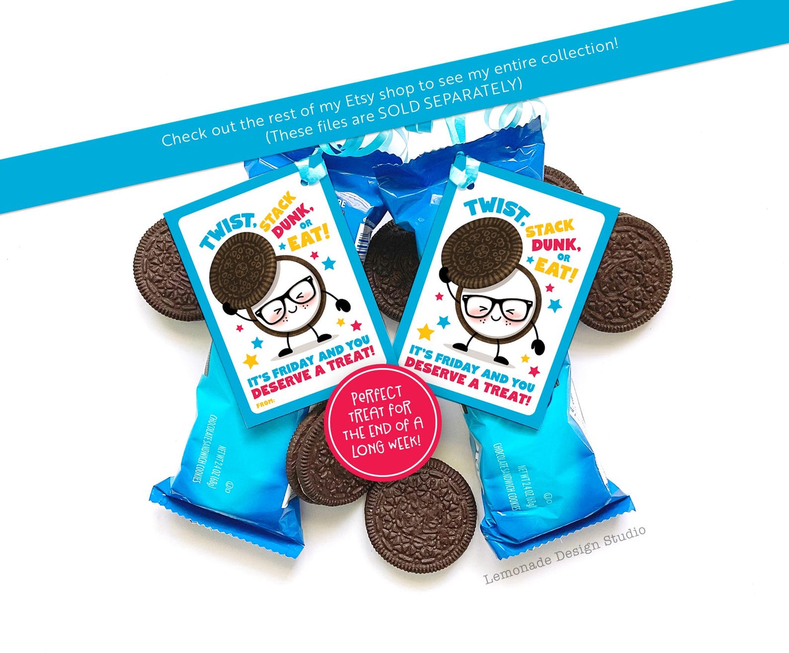 Printable Crispy Rice Treat Tag Encouraging Treat Students Coworker ...