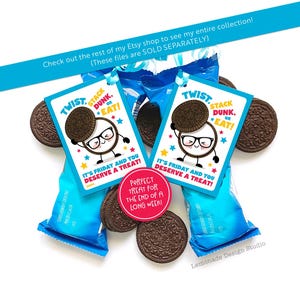 Printable Crispy Rice Treat Tag Encouraging Treat Students Coworker ...