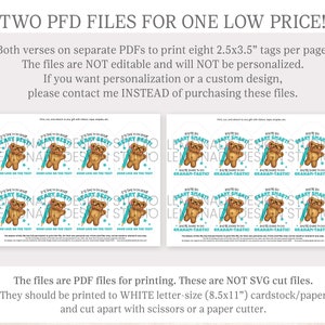 Printable Snack Tag Classroom Treat Tag Good Luck Gift Testing Day Test ...