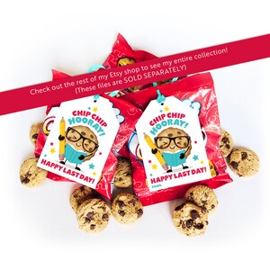 End of School Year Printable Tag Crispy Rice Treats Classroom Gift for ...