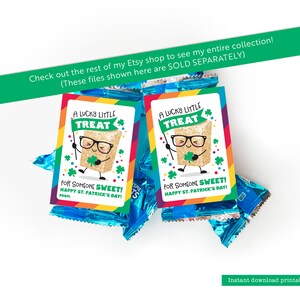 Kids Classroom Valentines Printable Valentine Tags for Crispy Rice ...