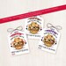 Printable Testing Day Snack Tag Classroom Treat Tag Cheese Snack Good ...