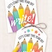 Back to School Printable Gift Tag Classroom First Day of - Etsy