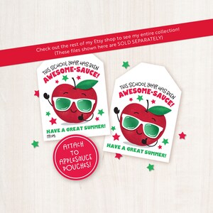 Last Day of School Printable Tag Classroom Treat Tag Teddy Bear Grahams ...