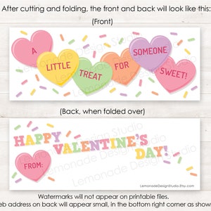 PRINTABLE Valentines for Kids Printable Valentine Treat Bag Toppers ...