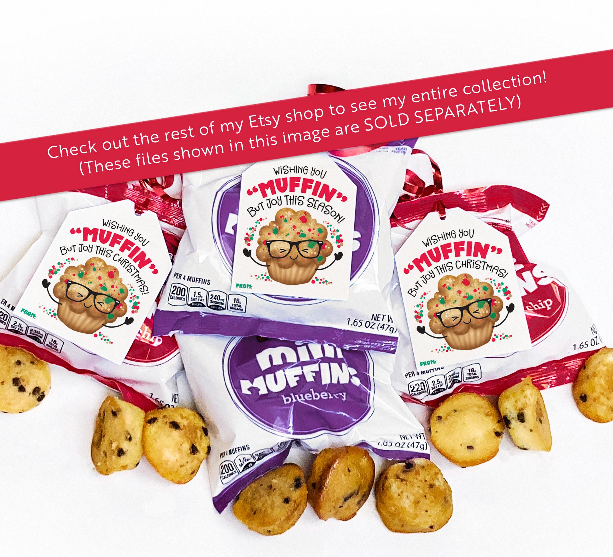 Printable Christmas Treat Tag Classroom Christmas Tree Snack Cake Tag ...