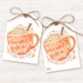 Pumpkin Spice Gift Tags PRINTABLE Fall Gift Tags Fall Favor Tag Teacher ...