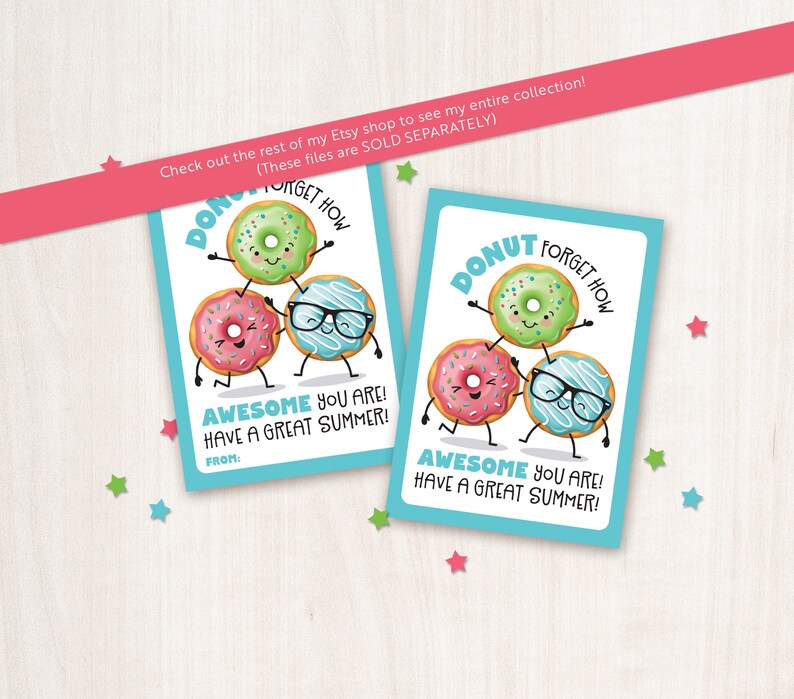 Stay Cool Last Day of School Printable Tag Classroom Treat Tag Cool ...