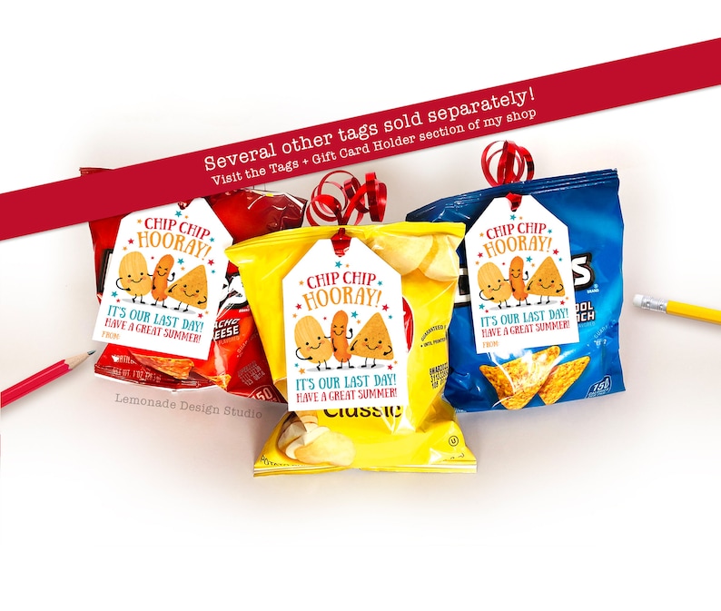 100 Days of School Printable Tag Classroom Snack Tag Chip Bag - Etsy