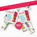 Printable First Day of School Fruit Rolls Fruit Tag Back to School ...