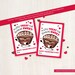 Kids Valentine Tags for School Berry Fruit Snack Juice Box Label ...