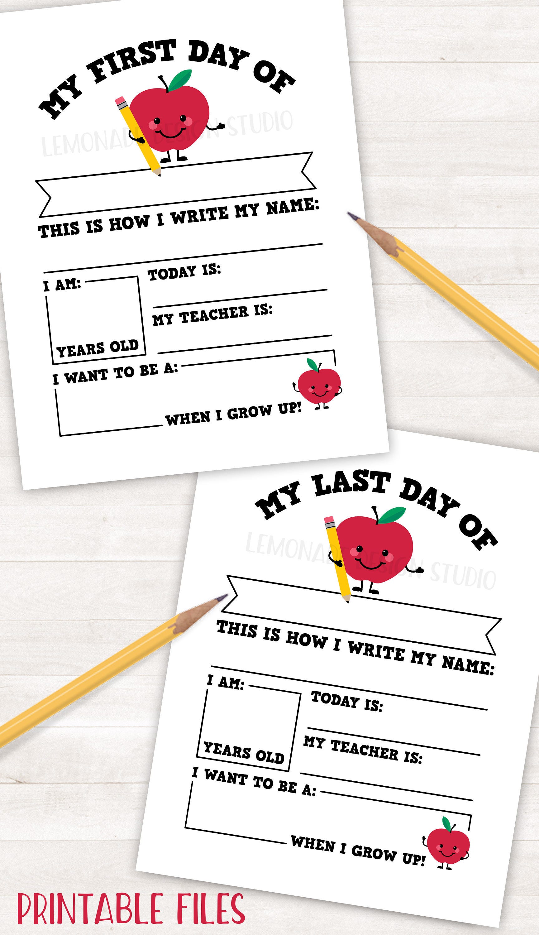 PRINTABLE Last Day of School Sign Instant Download Printable Back to ...