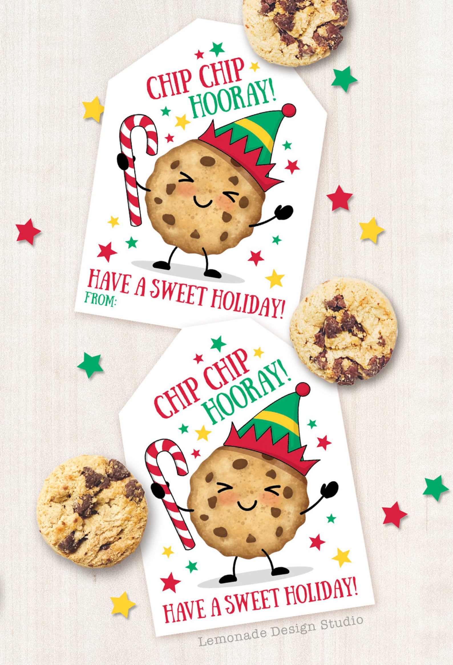 Printable Holiday Treat Tags Classroom Treat Bag Christmas - Etsy