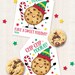Printable Holiday Treat Tags Classroom Treat Bag Christmas Tags ...