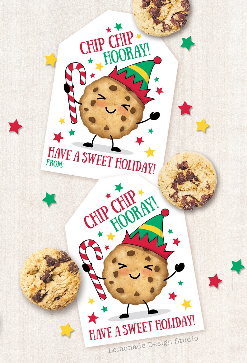 Printable Holiday Treat Tags Classroom Treat Bag Christmas - Etsy