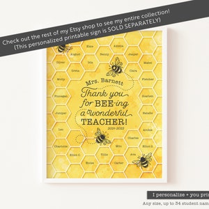 Un-bee-lievably Thankful Gift Tag Printable Tags Honey Bees National ...