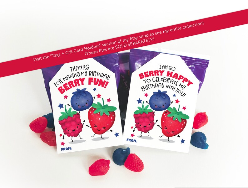 Printable Birthday Treat Tag Classroom Treat Bag Tag Chocolate - Etsy