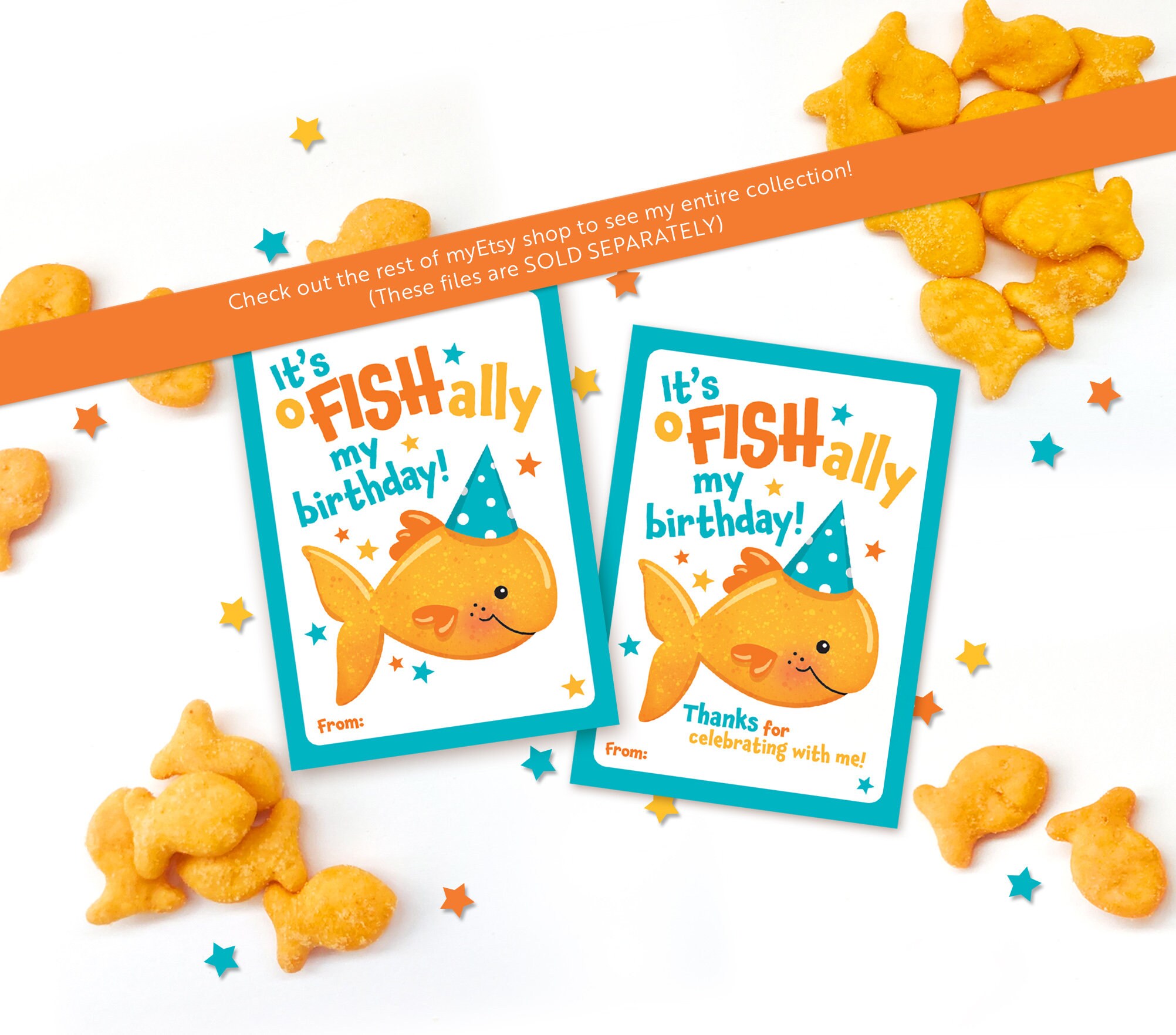 HALF BIRTHDAY Printable Treat Tag for Crispy Rice Treats Classroom ...