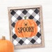 Spooky Halloween Sign PRINTABLE Halloween Decor Printable - Etsy
