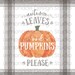 Autumn Leaves Pumpkins Please PRINTABLE Farmhouse Fall Decor - Etsy