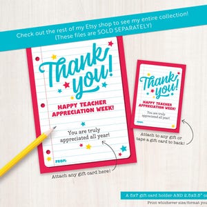 Printable Pretzel Teacher Appreciation Week Thank You Gift Staff Snack ...