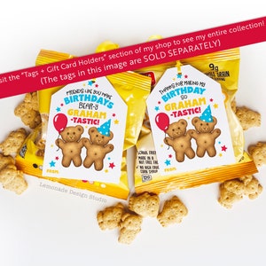 Classroom Birthday Treats Birthday Party Favor Tags Pudding Tags School ...