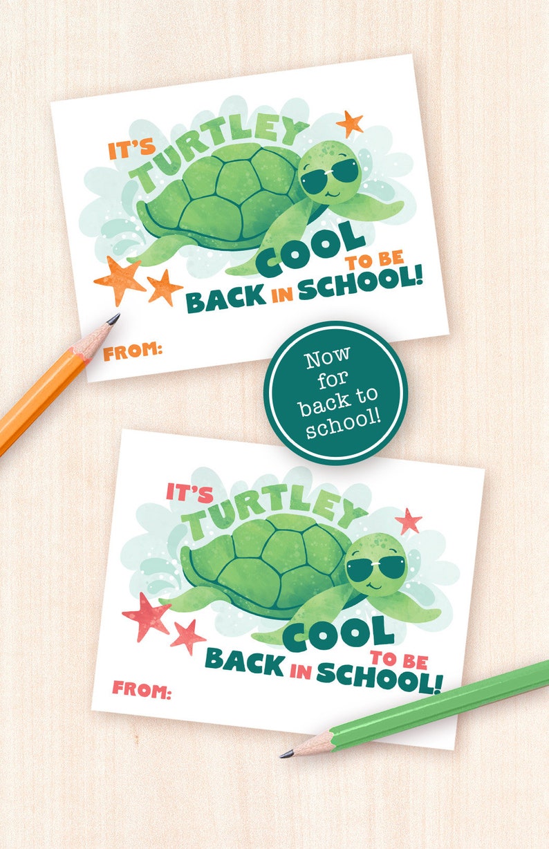 PRINTABLE Back to School Gift Tags for Students First Day of - Etsy