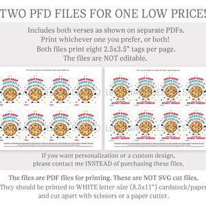 Printable 100th Day of School Tags for Students Snack Tag Classroom ...