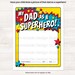 Fathers Day Gift From Kids Fathers Day PRINTABLE Fathers Day Card Gift ...