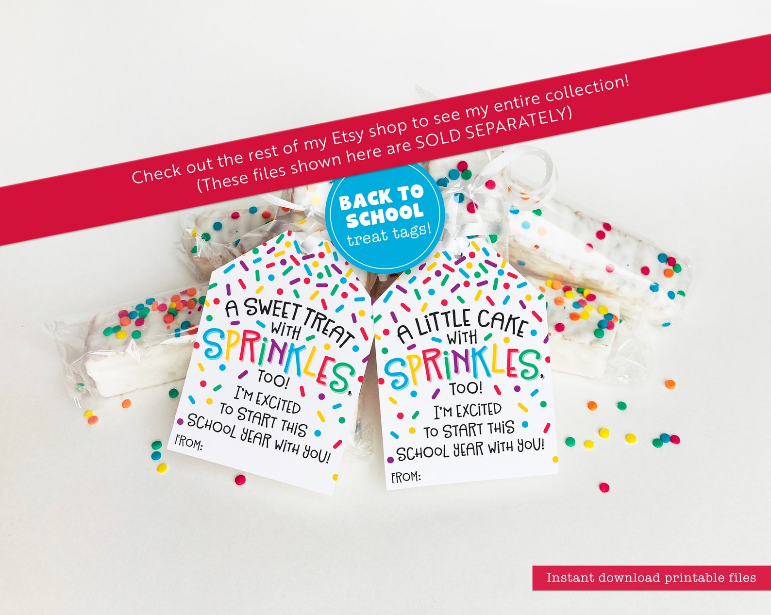 Back to School Printable Treat Tag From Teacher Welcome Students Open ...