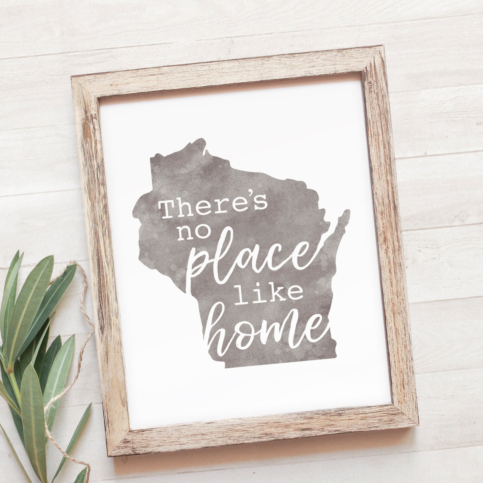 PRINTABLE Wisconsin Wall Art Wisconsin Housewarming Gift - Etsy
