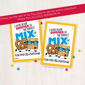 Printable Testing Day Snack Tag Classroom Treat Tag Crispy Rice Treats ...