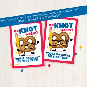 Printable Pretzel Teacher Appreciation Week Thank You Gift Staff Snack ...