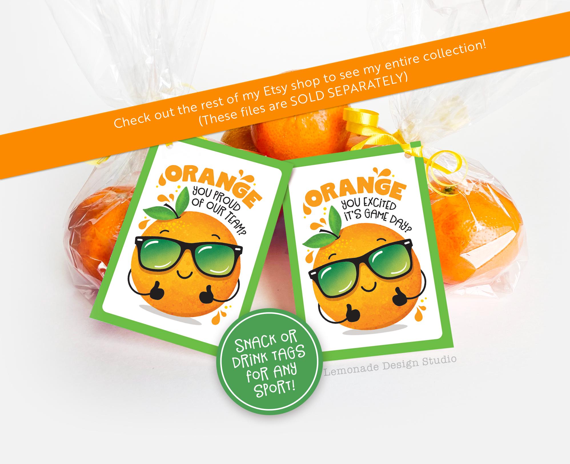 Printable Team Drink Tags Game Day Snacks Sports Drink Tags for Dance ...