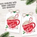 PRINTABLE Holiday Coffee Gift Tags, Teacher Gift Tags Teacher Christmas ...