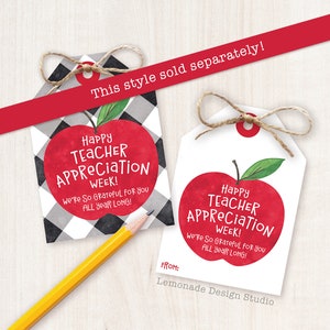 Teacher Appreciation Week Gift PRINTABLE Gift Card Holder - Etsy